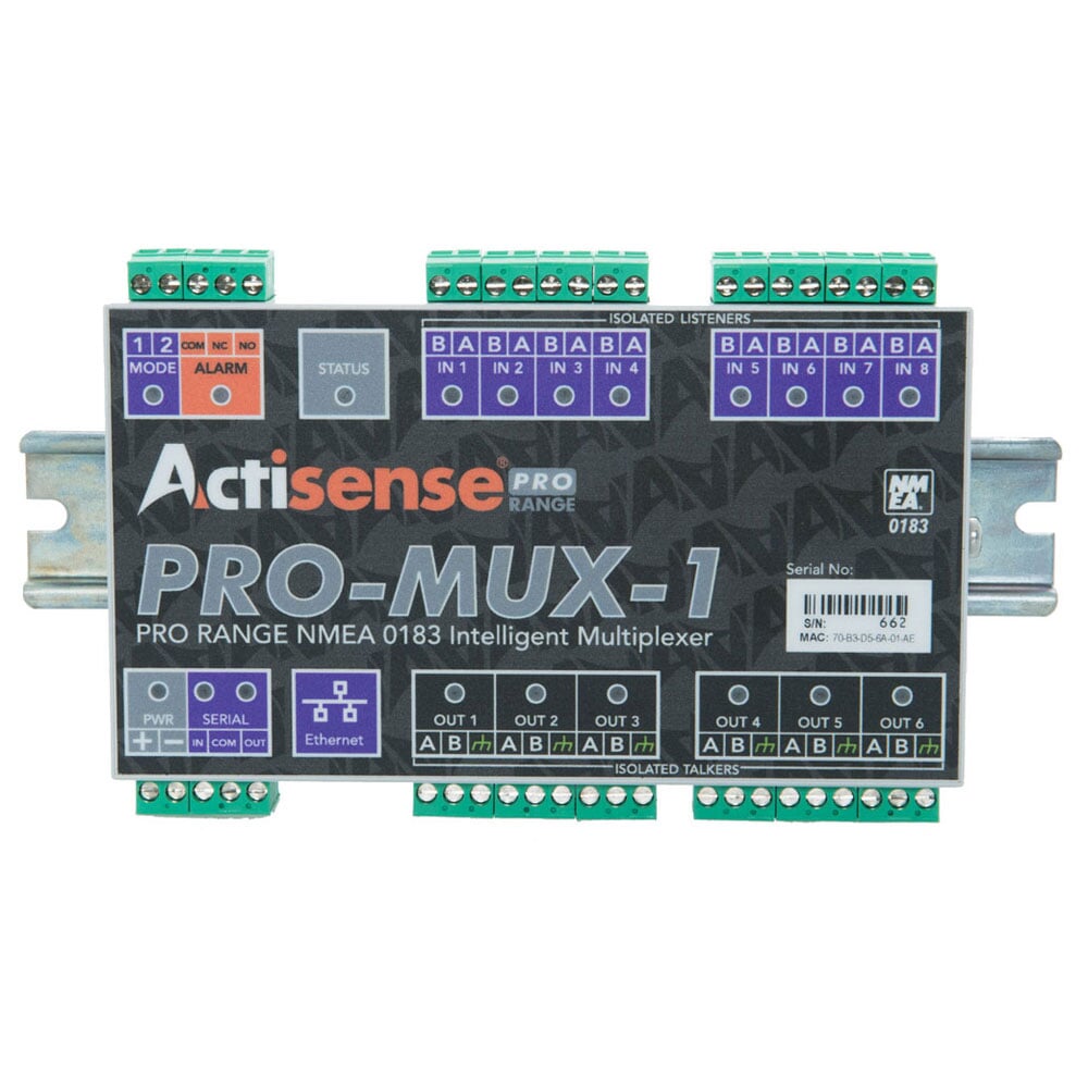 Actisense PRO-MUX-1 Professional NMEA 0183 Intelligent Multiplexer ...