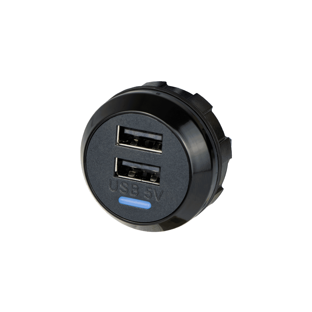 Alfatronix PVPro-AA Double USB A Charger - Rear Fit - Black ...