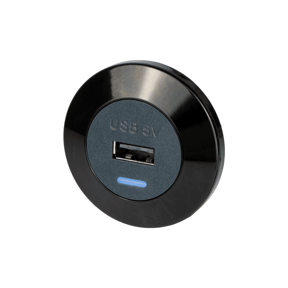 Alfatronix PVPro-AFF Single USB A Charger - Front Fit - Black ...