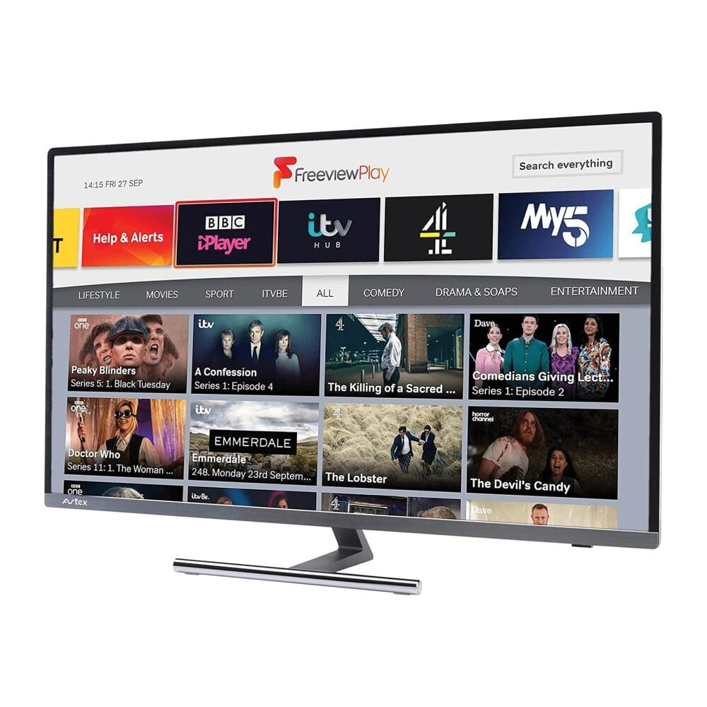 Avtex 279TS-F 27" LED HDTV with Freeview Play WiFi & Satellite Decoder ...