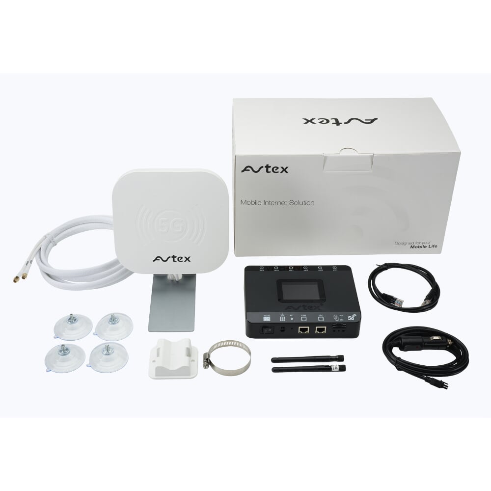 Avtex AMR105P 5G Wi-Fi CAT 6 Dual Sim Mobile Internet Solution - White ...