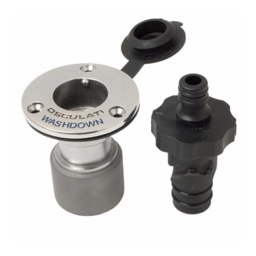 Osculati Washdown Hose Quick Connect Deck Fitting - Straight ...