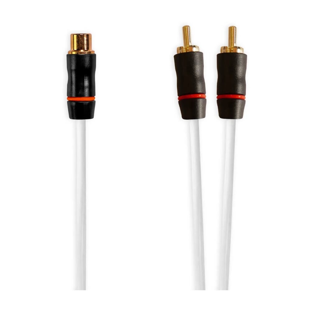 Fusion RCA Cables - Female to Dual Male Splitter, 0.9m | Sealutions Marine