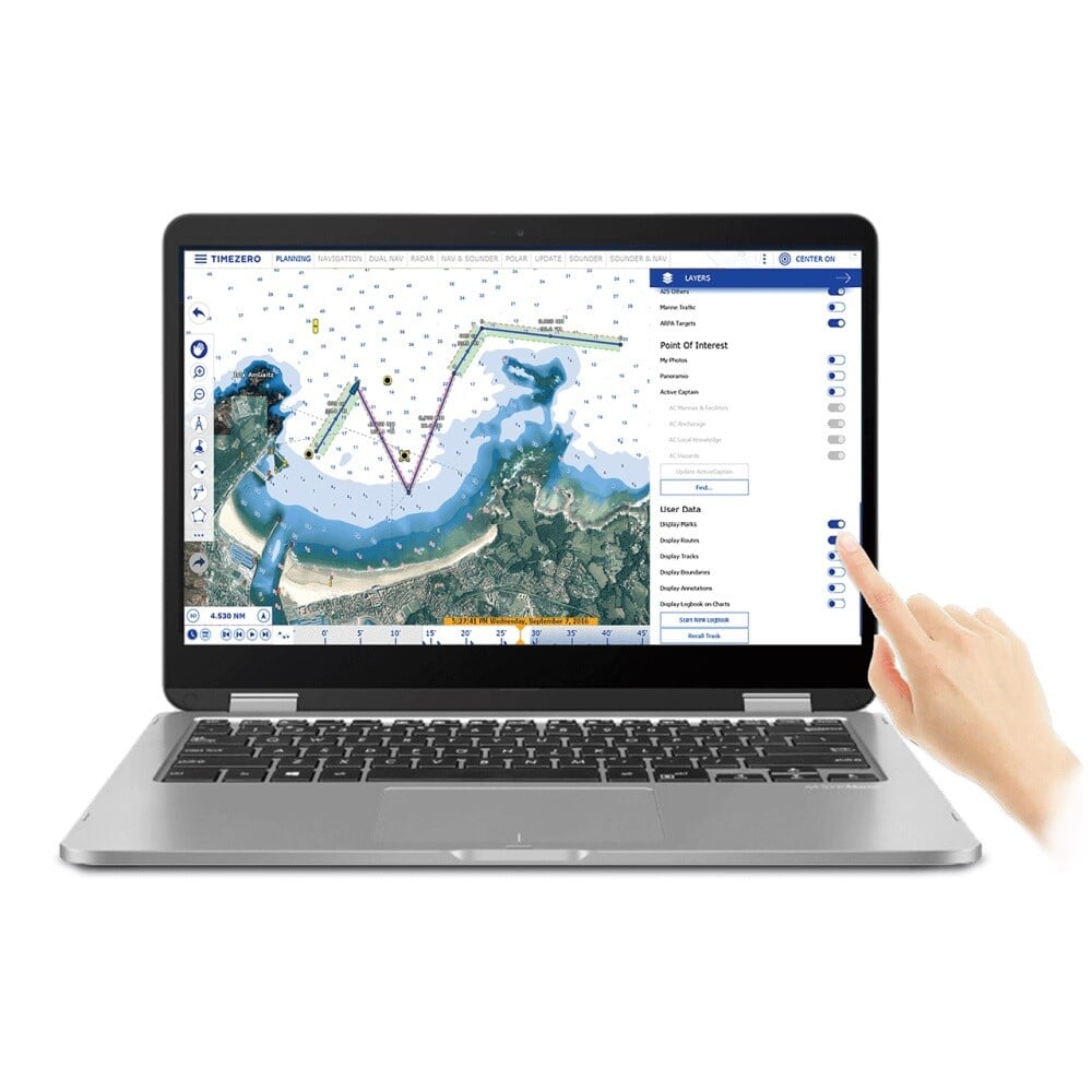 Furuno Timezero Navigator PC Software with Wide Chart | Sealutions Marine