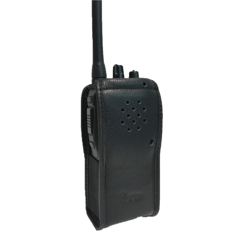 ICOM Leather Carry Case for Icom F12/F22 handheld VHF/UHF Radios ...