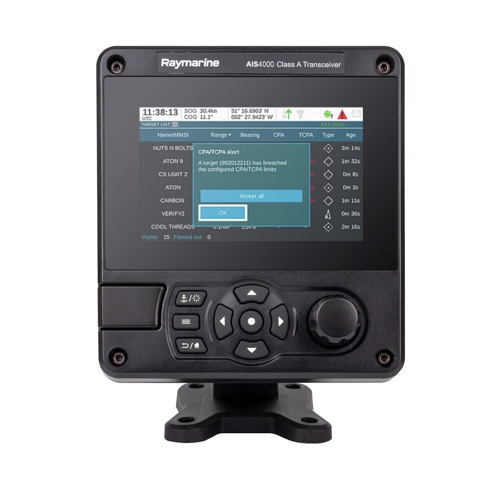 Raymarine AIS4000 Class A AIS Transceiver | Sealutions Marine