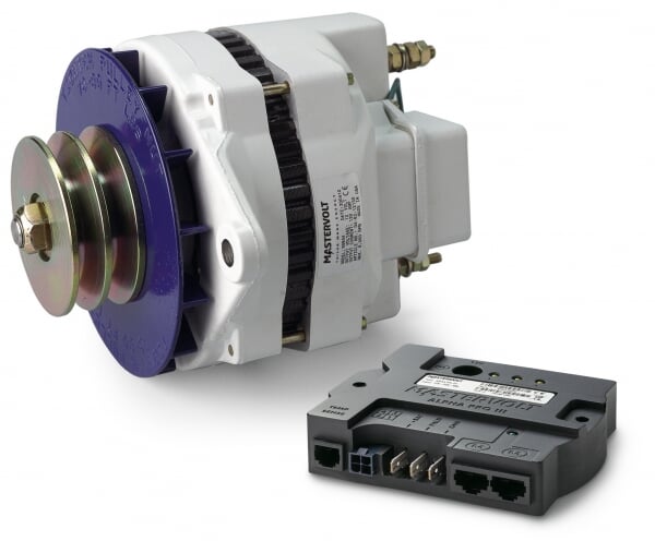 Mastervolt Alpha Alternator 12/130, incl. Alpha Pro III charge ...