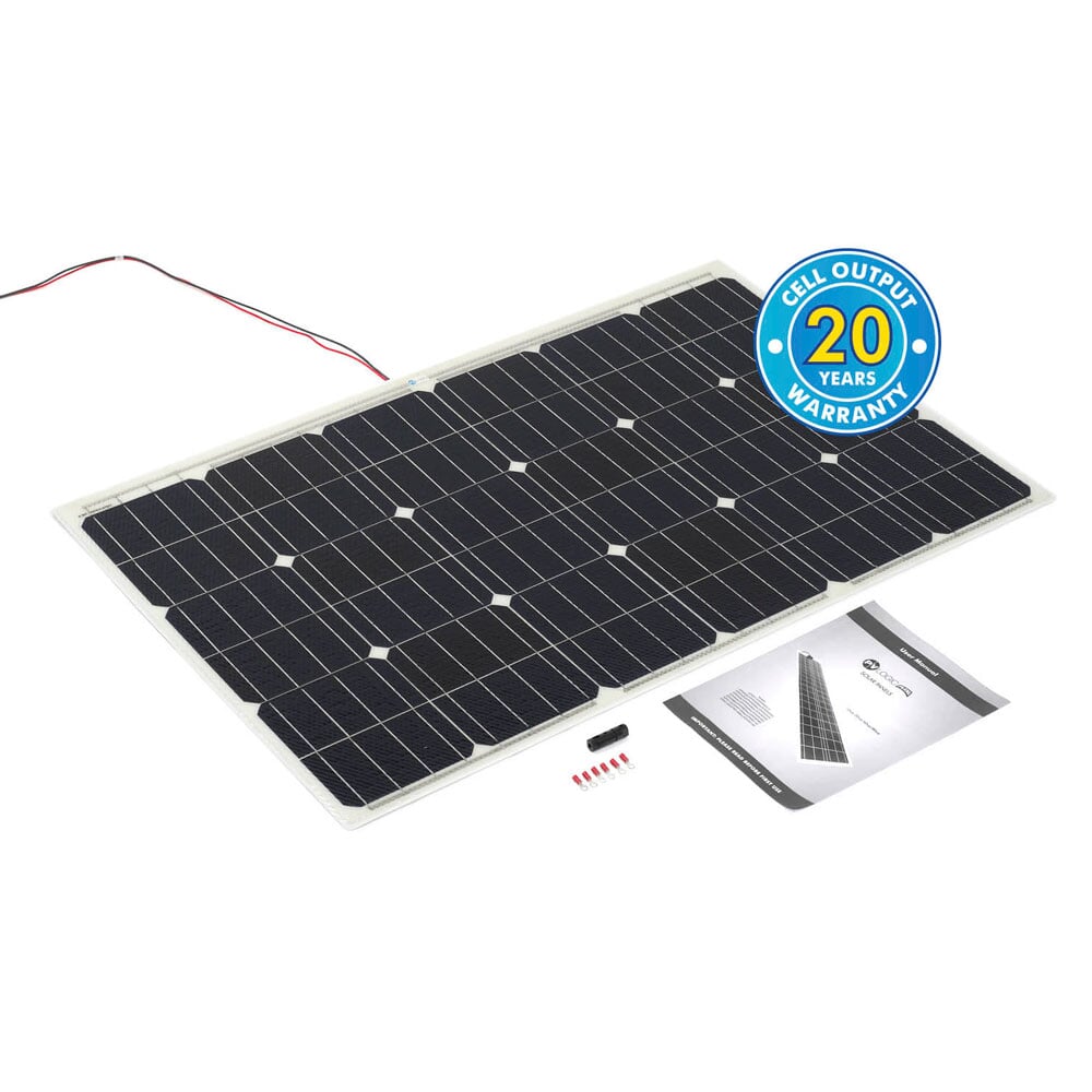 Solar Technology 100W Flexi Solar Panel Kit | Sealutions Marine