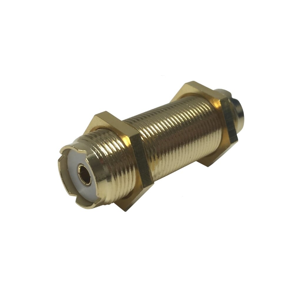 Shakespeare Gold Plated Bulkhead Mountable Barrel Connector For PL259 ...