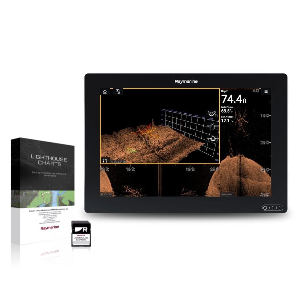 Raymarine AXIOM 12RV & Western Europe LightHouse Chart | Sealutions Marine
