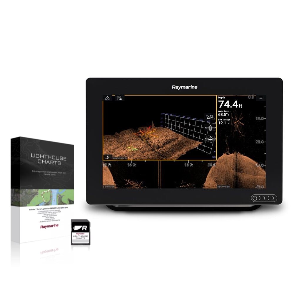Raymarine AXIOM 9RV & Western Europe LightHouse Chart | Sealutions Marine