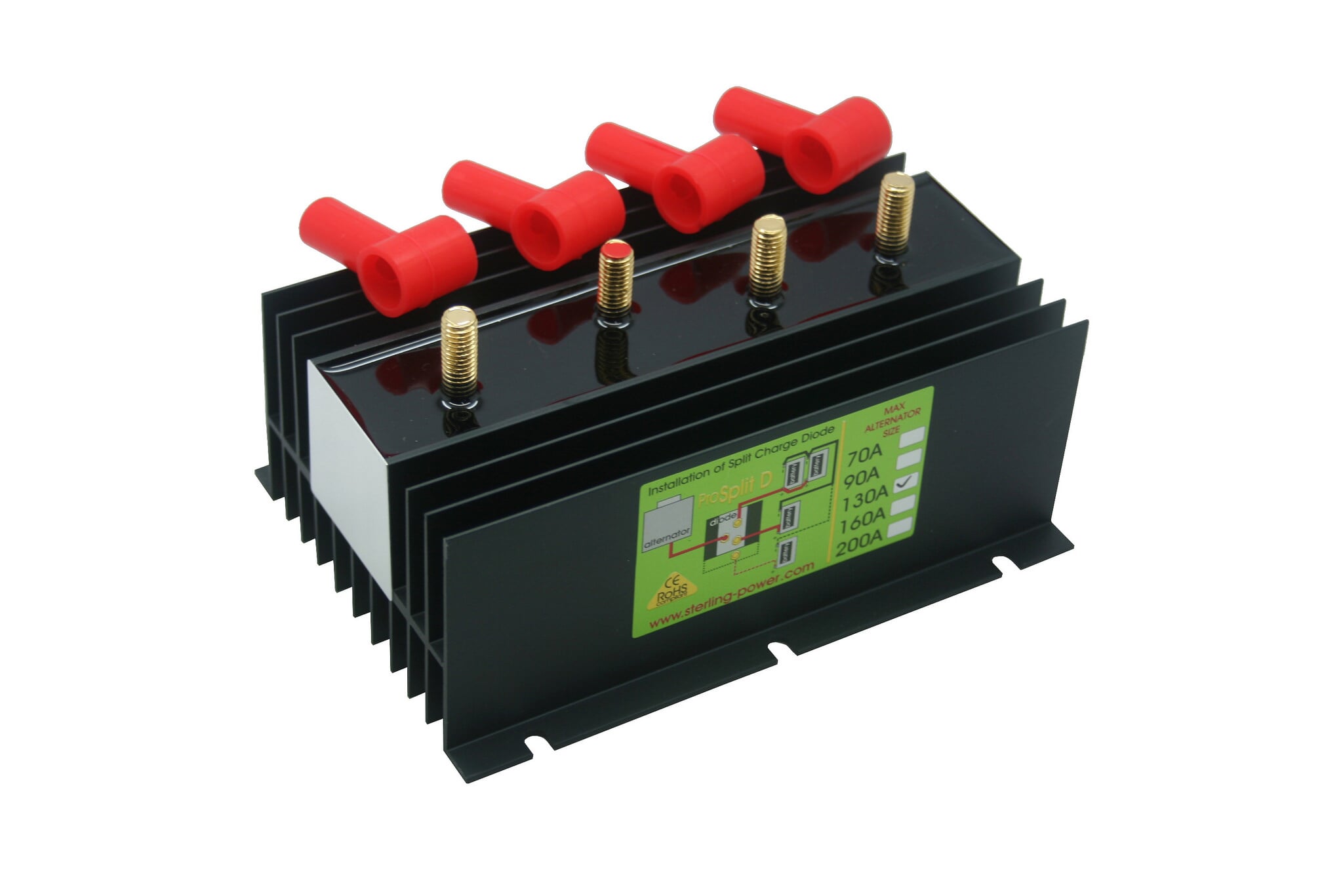 Sterling Split Charge Diode - 130A 1 in 3 out | Sealutions Marine