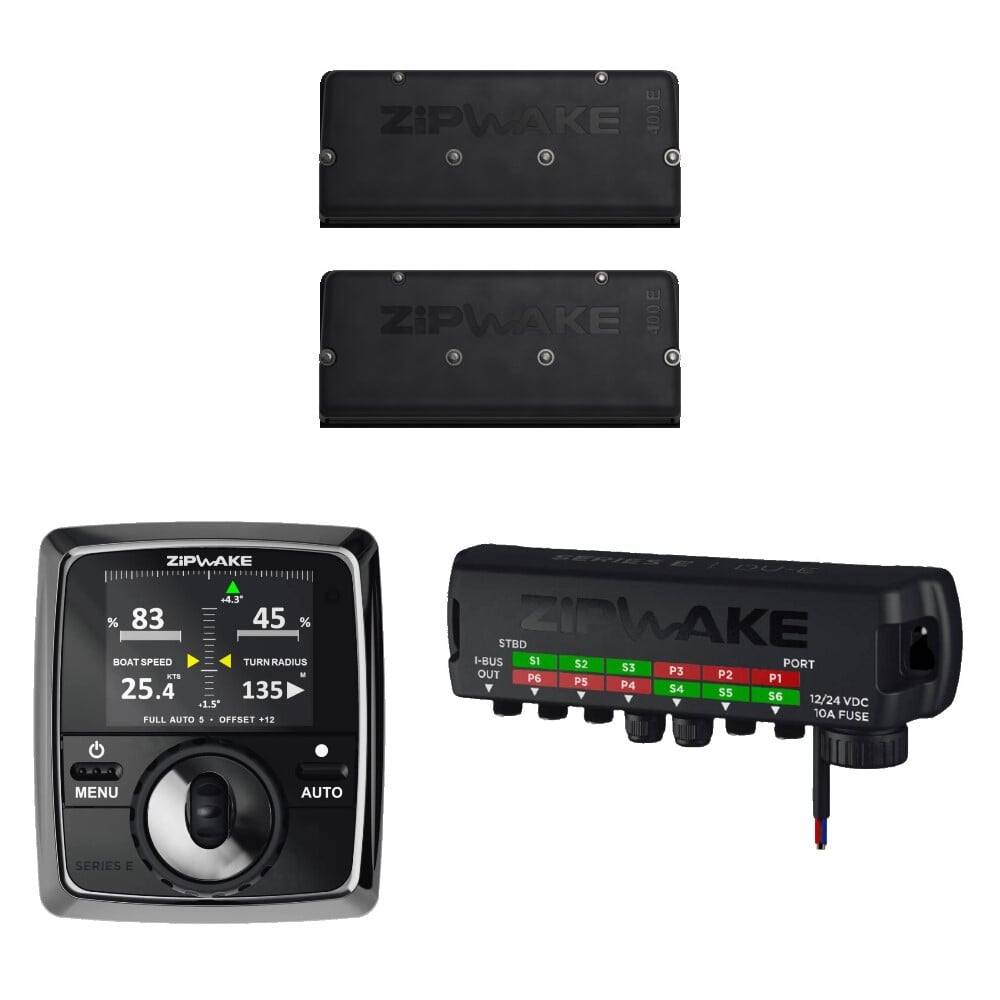 Zipwake Series E Dynamic Trim Control Kit - 400E Interceptor ...