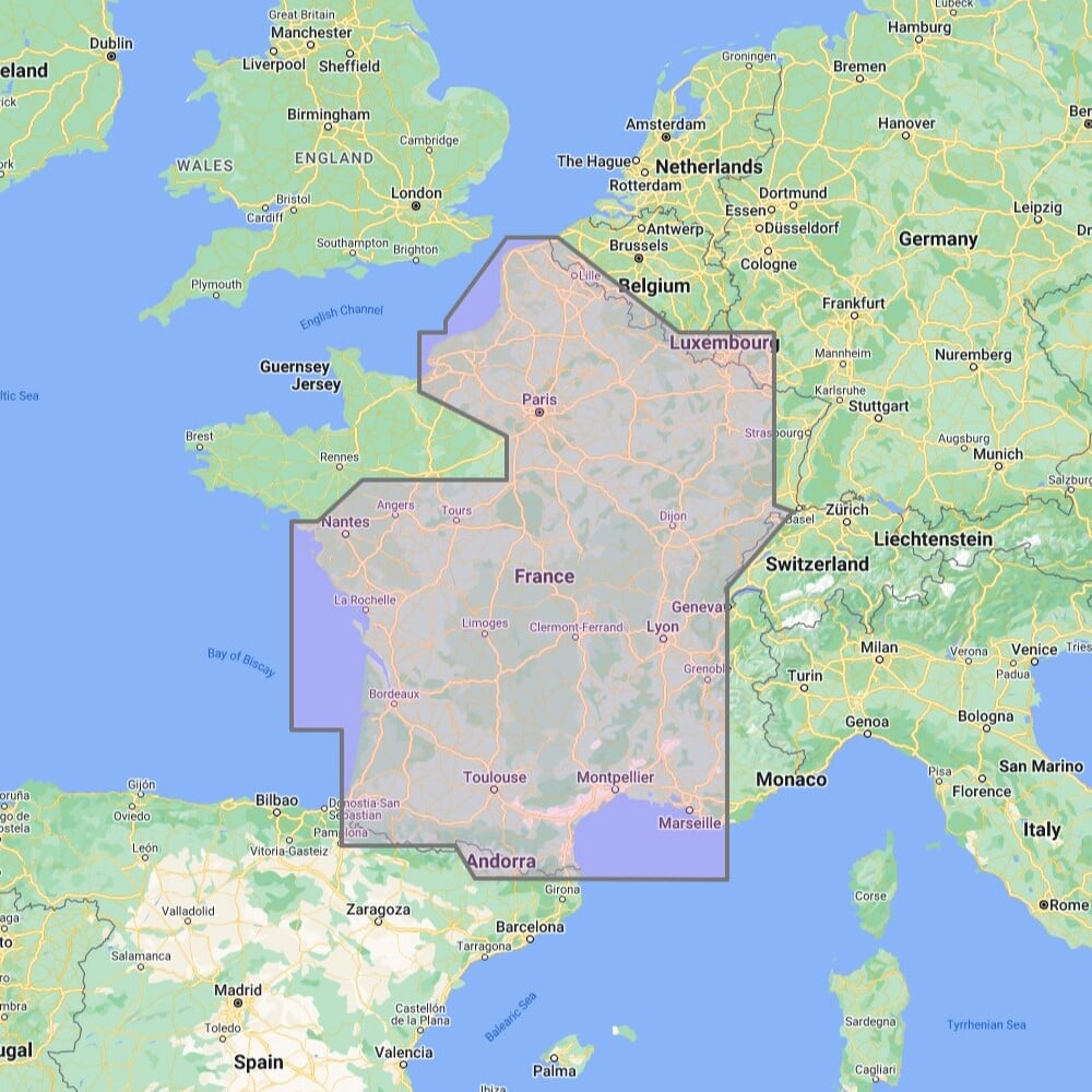 Furuno TimeZero Wide Area Chart: France Inland | Sealutions Marine