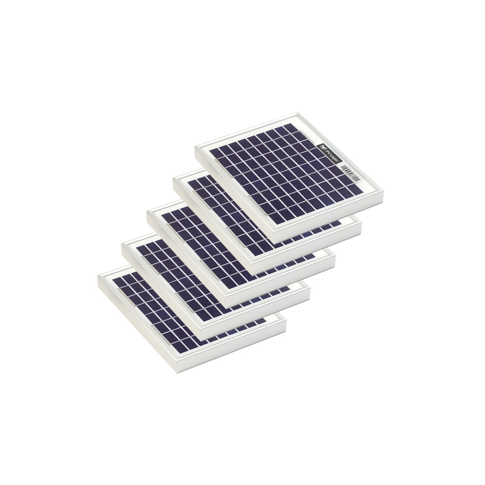 Solar Technology 5 x 5W Rigid Solar Panels Pack | Sealutions Marine