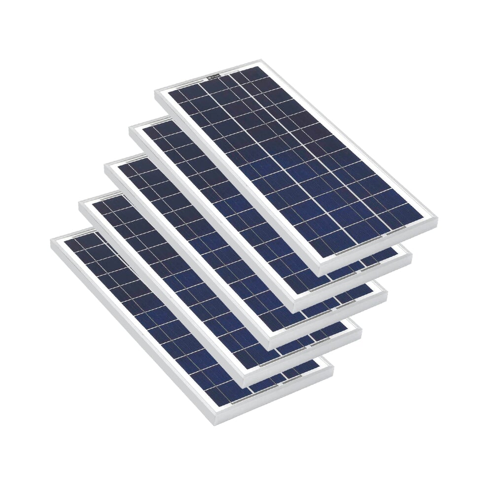 Solar Technology 5 x 20W Rigid Solar Panels Pack | Sealutions Marine