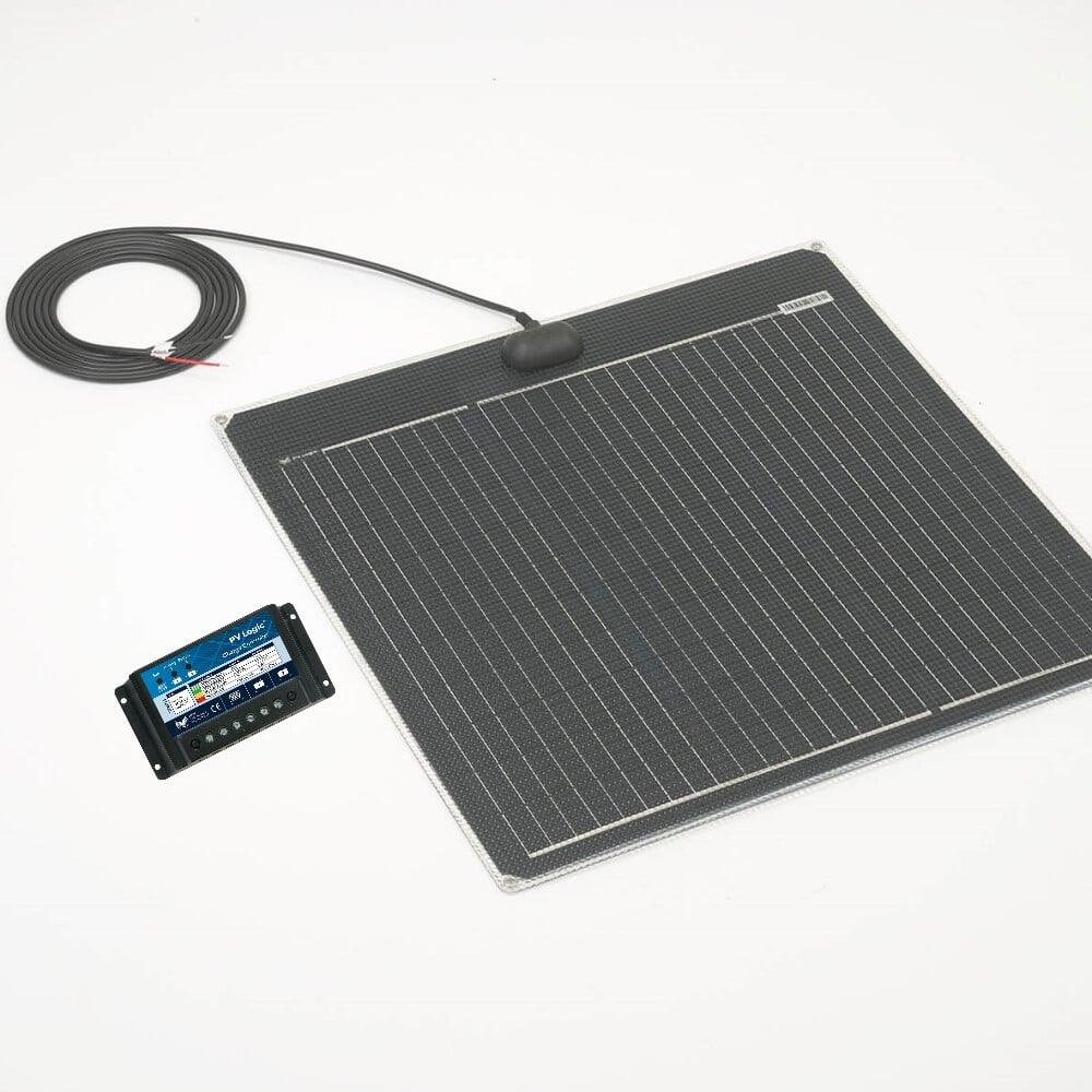 Solar Technology 55W ETFE Flexi Solar Panel & 10A PWM | Sealutions Marine