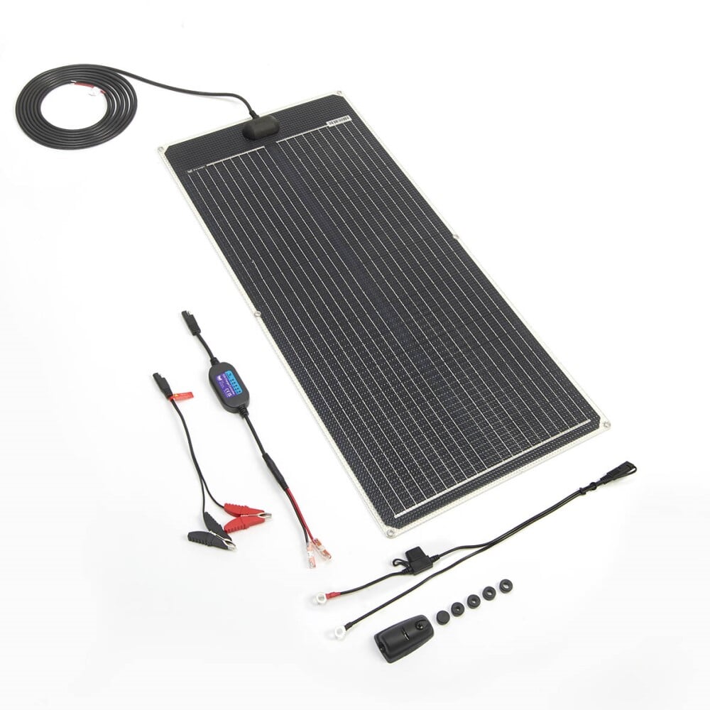 Solar Technology 60W ETFE Flexi Solar Panel & Mobile 10A PWM ...